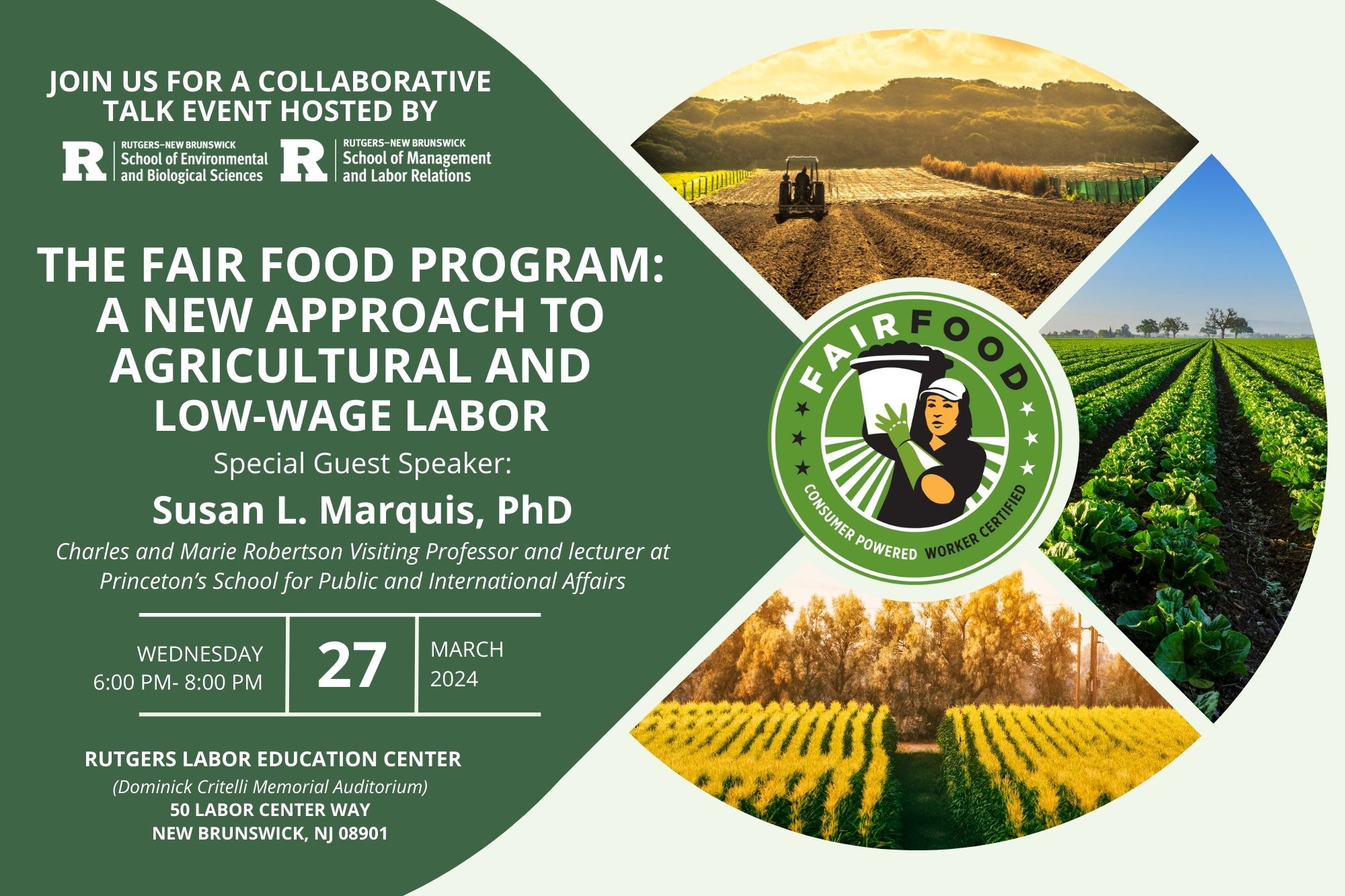 The Fair Food Program: a New Approach to Agricultural and Low-Wage ...