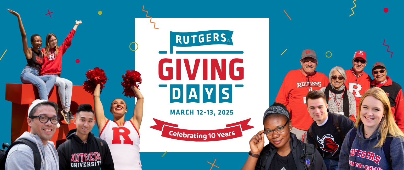 Rutgers Giving Days | Rutgers University Foundation